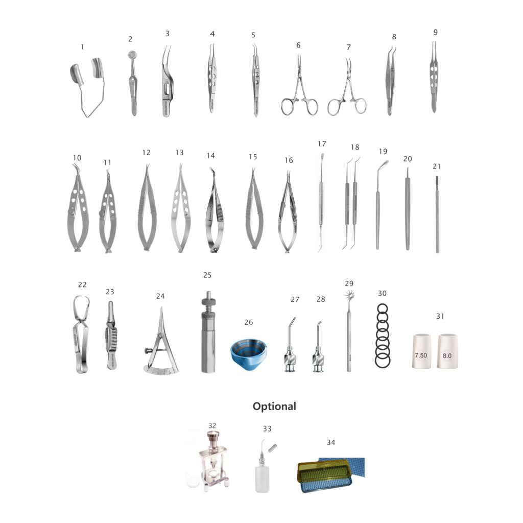 MICROSURGERY Keratoplasty Set » Ovation International